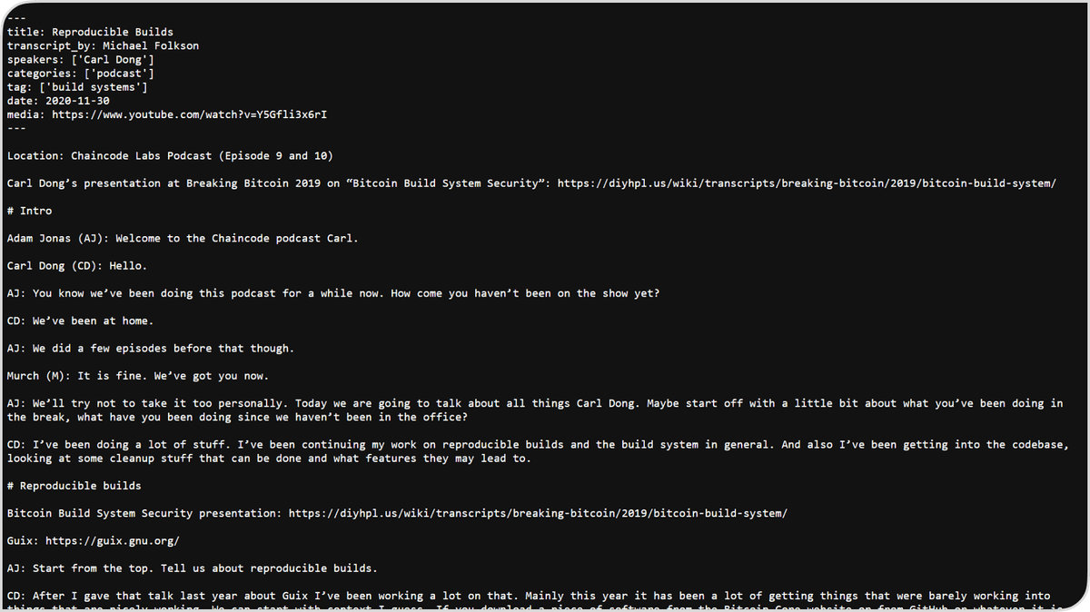 Bitcoin Transcripts Reviews